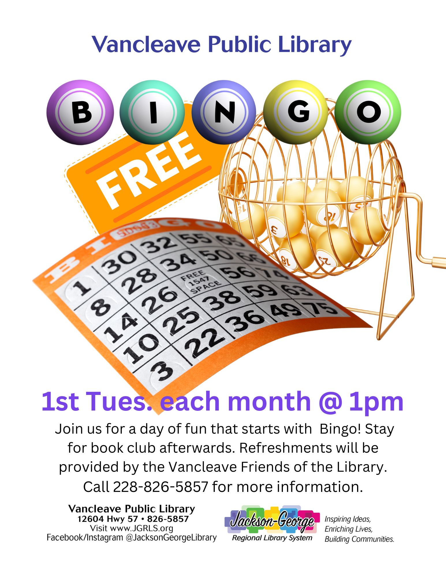 Vancleave Events - Jackson-George Regional Library System