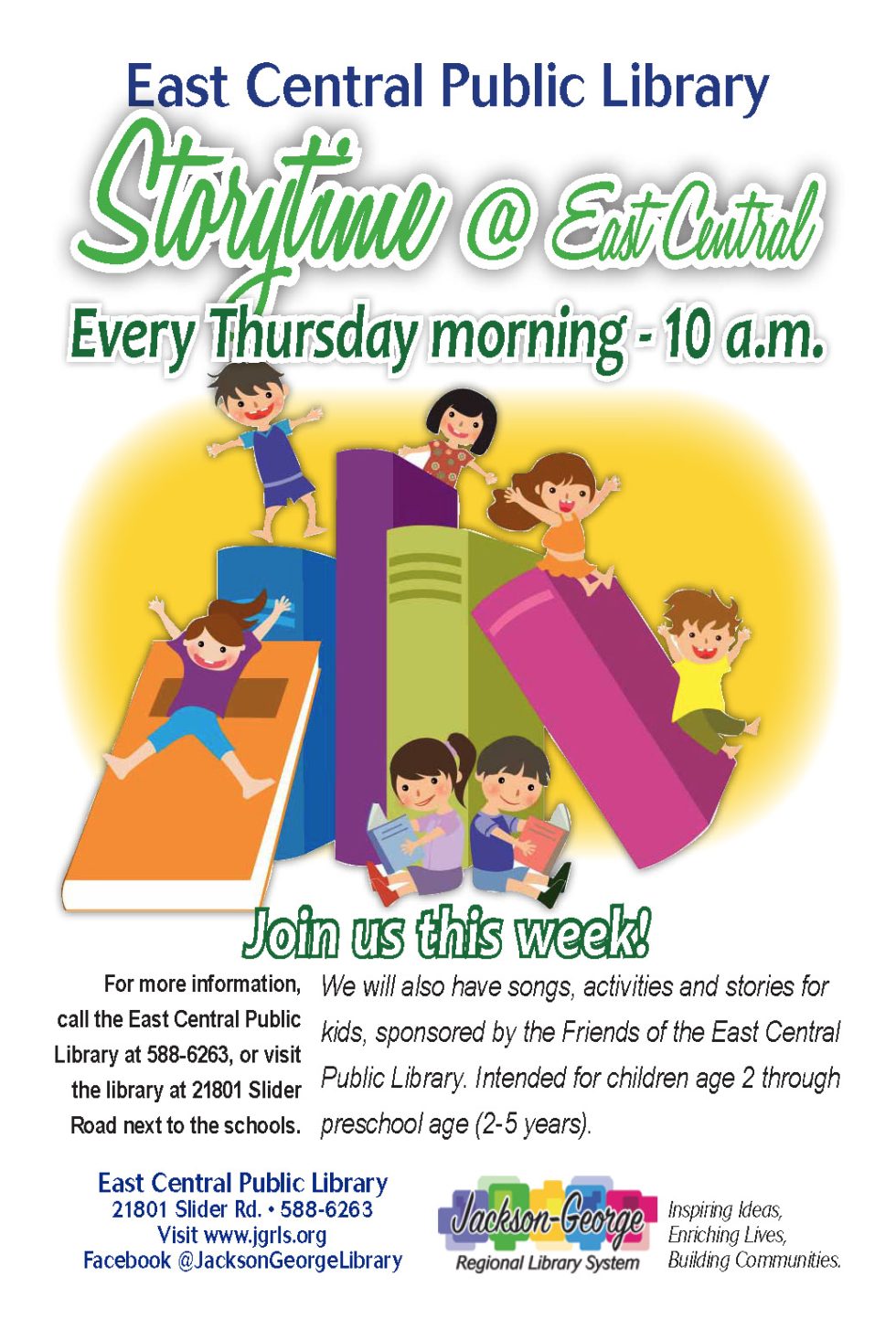 East Central Events - Jackson-George Regional Library System