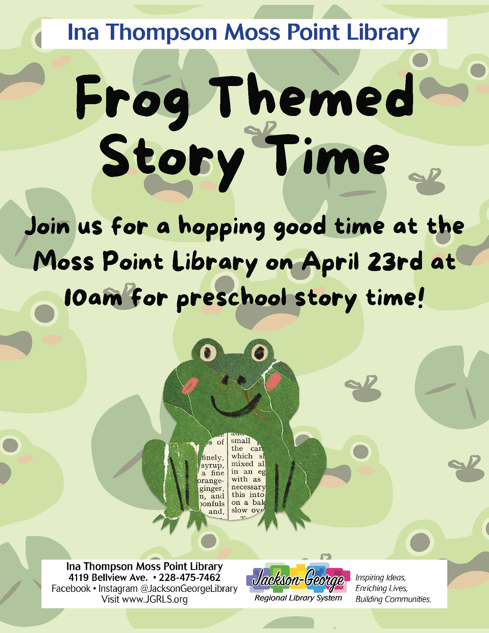 Moss Point Events - Jackson-George Regional Library System