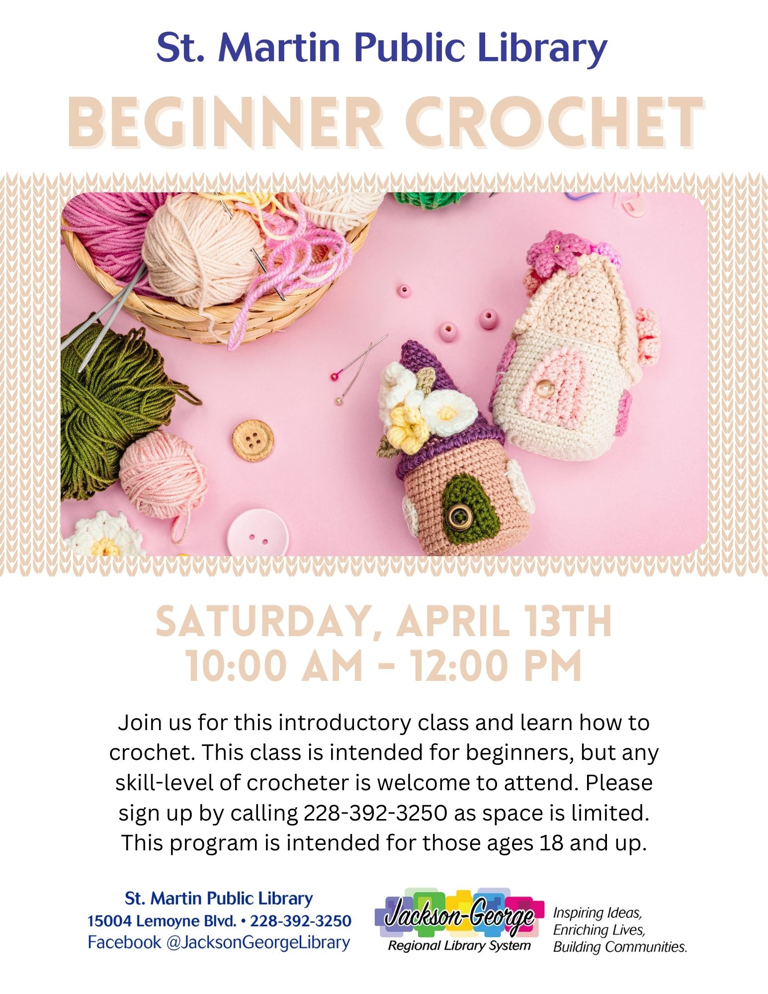 St. Martin Events - Jackson-George Regional Library System