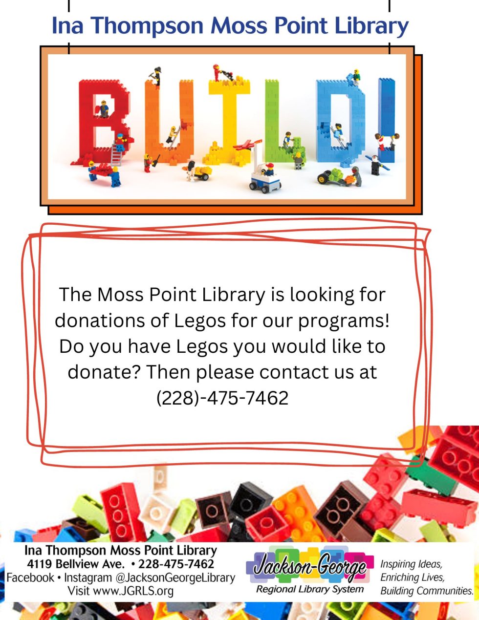 Ina Thompson Moss Point Library - Jackson-George Regional Library System