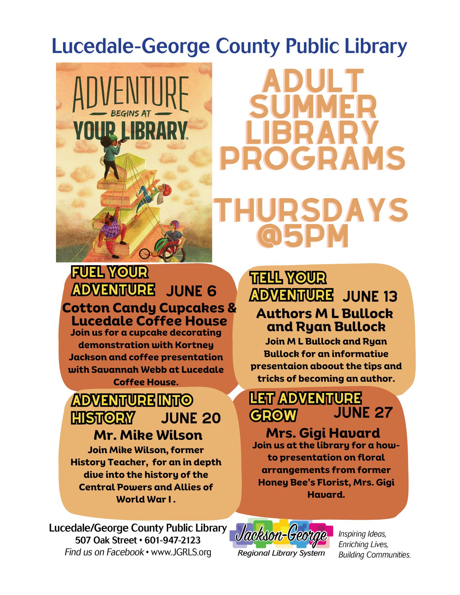 Lucedale Events - Jackson-George Regional Library System