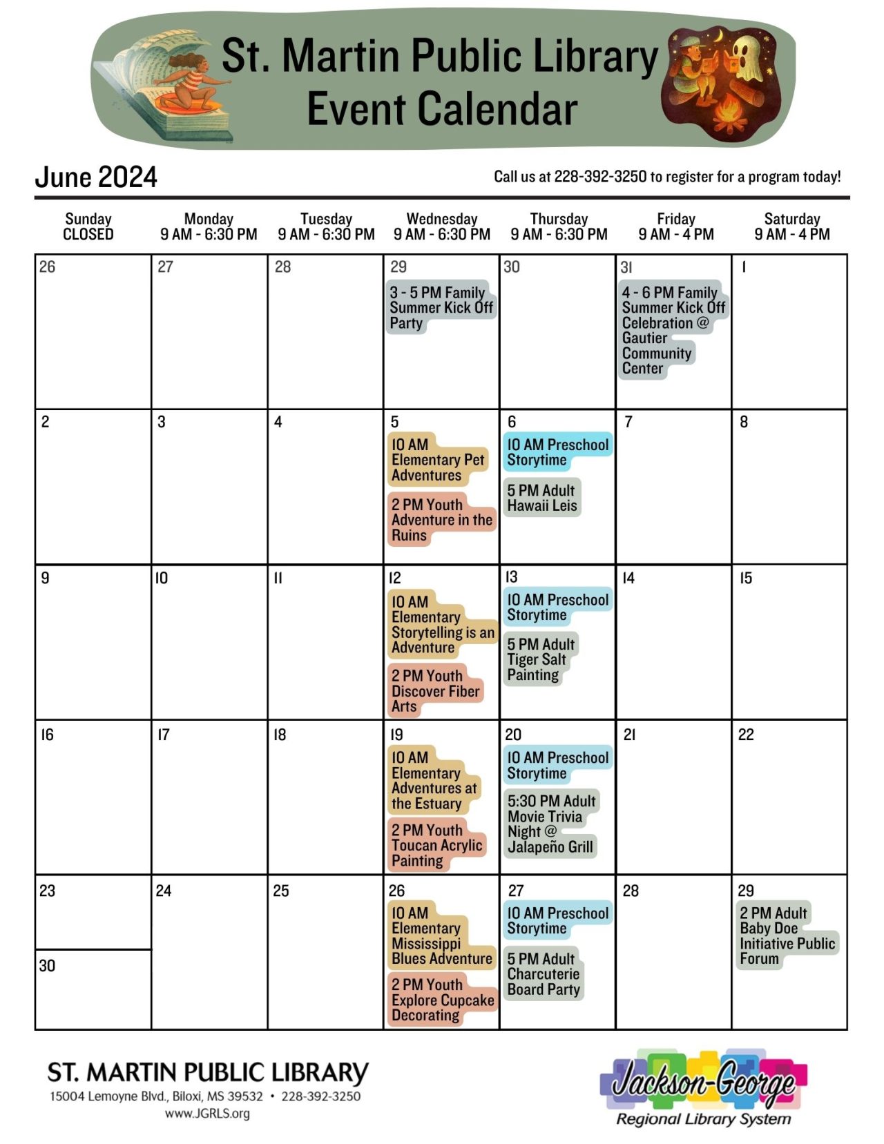 St. Martin Events - Jackson-George Regional Library System