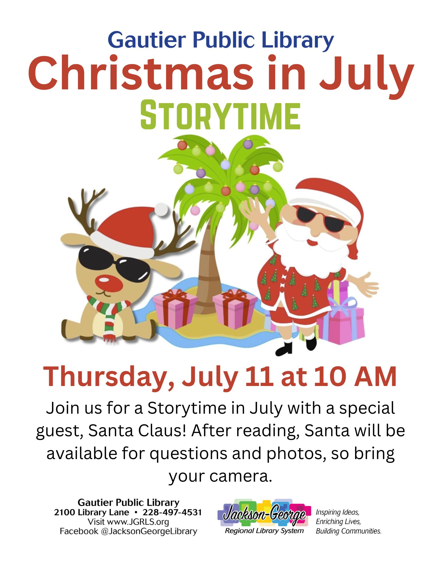 Gautier Events - Jackson-George Regional Library System