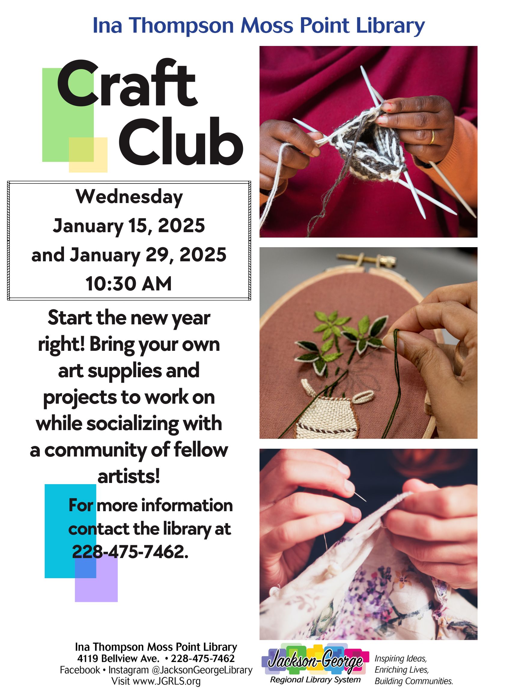 Moss Point Events - Jackson-George Regional Library System