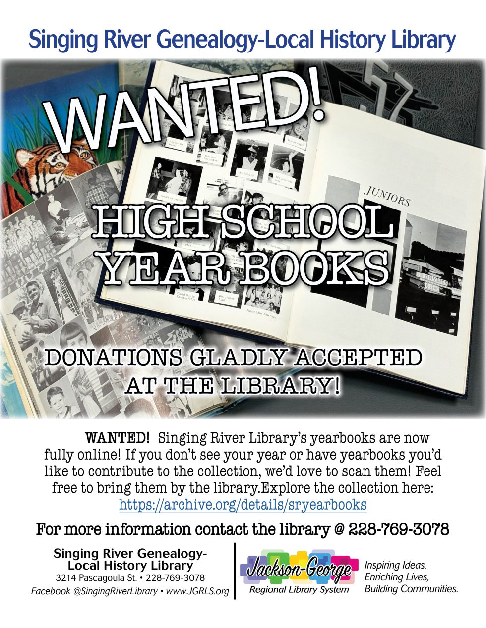 Home - Jackson-George Regional Library System