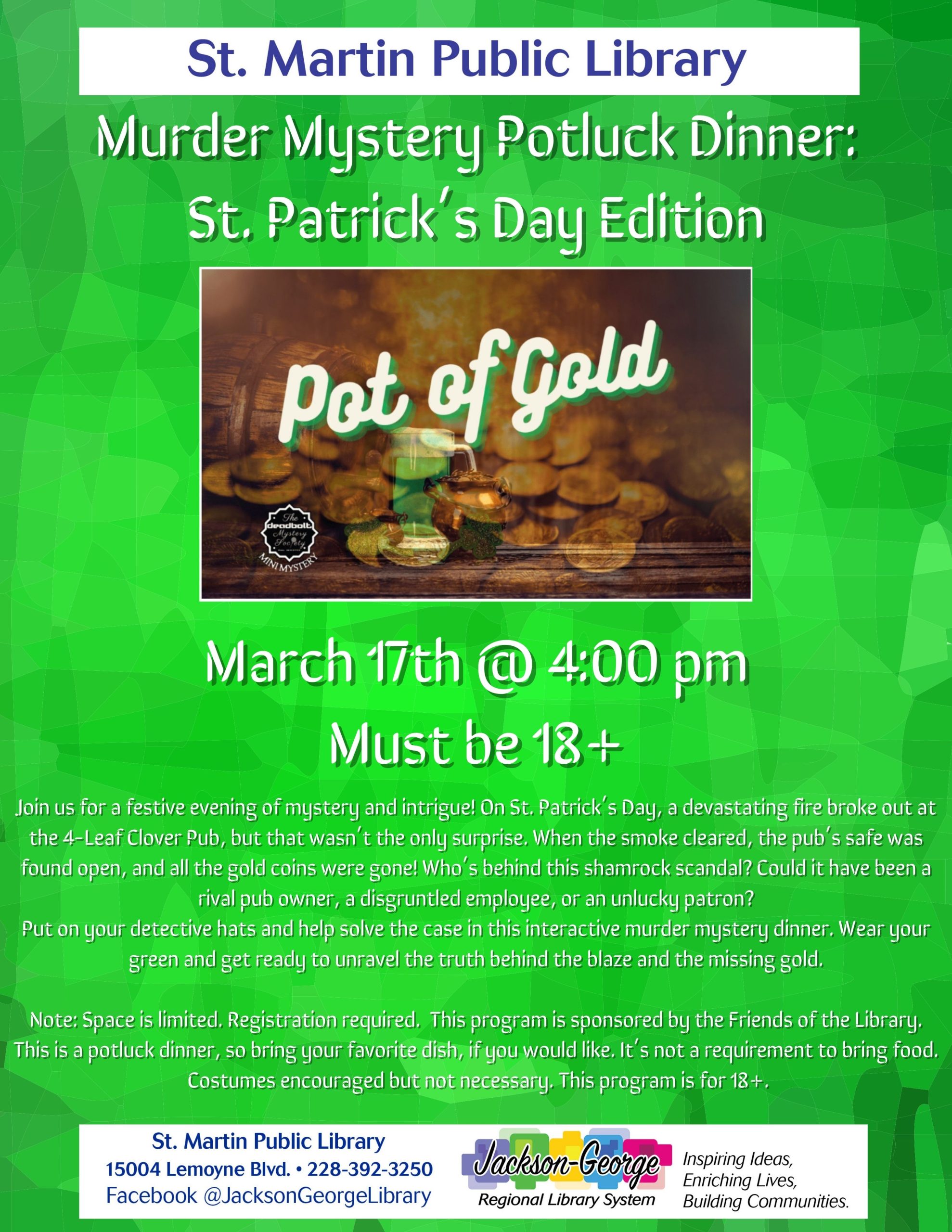 St. Martin Events - Jackson-George Regional Library System
