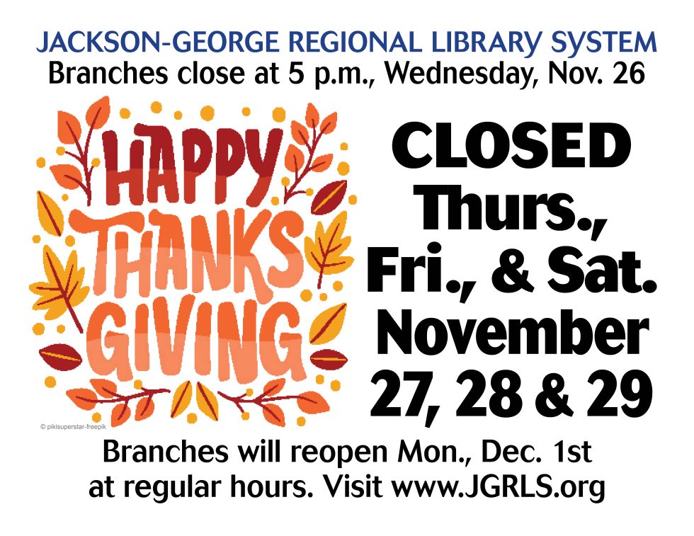 Home - Jackson-George Regional Library System
